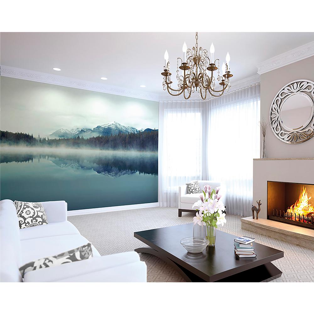 Brewster Cloudy Peaks Wall Mural-WALS0240 - The Home Depot