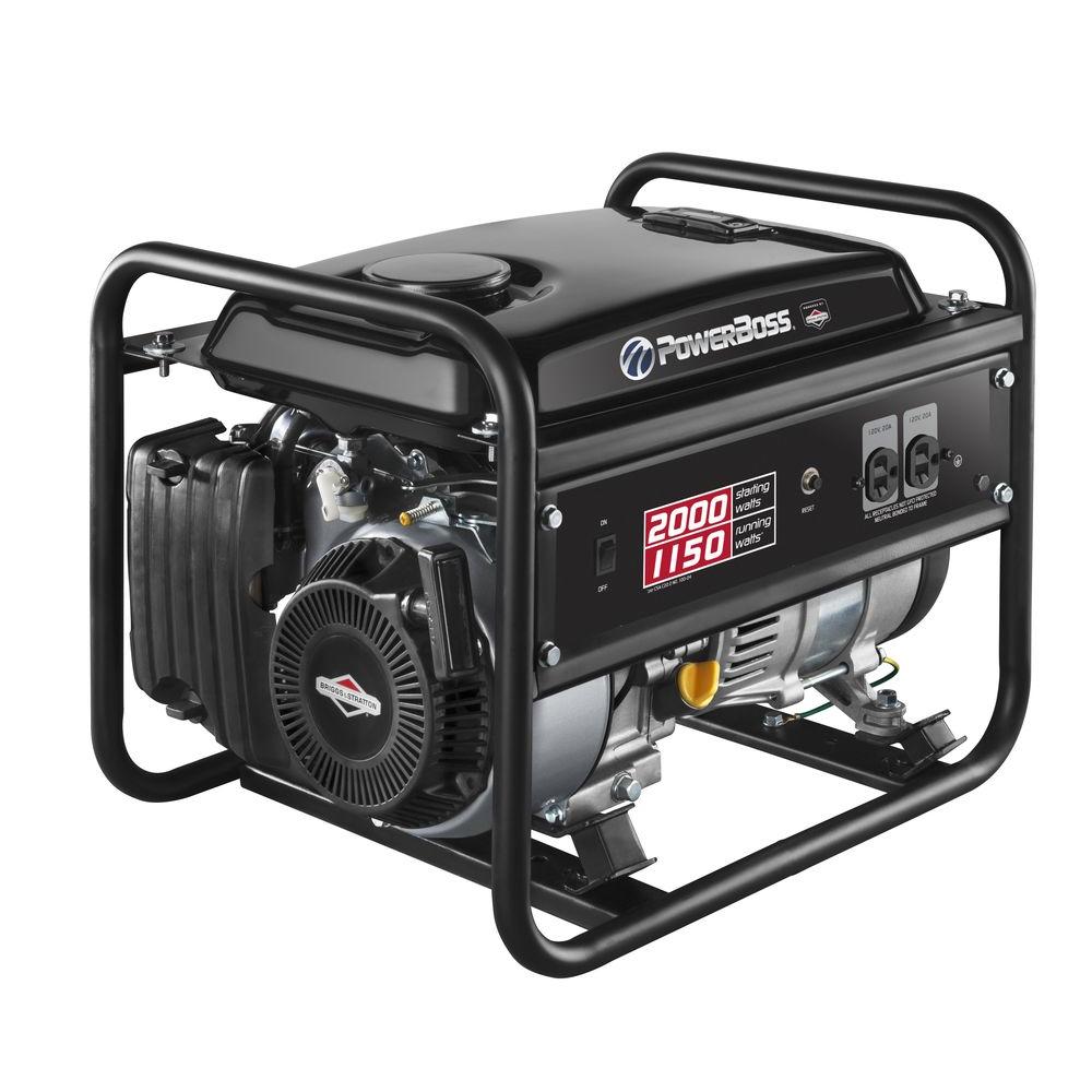 Dirty Hand Tools 800-Watt Gasoline Powered Portable Generator with OEM ...