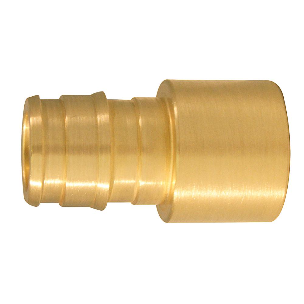 Apollo 1/2 in. Brass PEX-A Barb x 1/2 in. FNPT Female Adapter-EPXFA1212 - The Home Depot