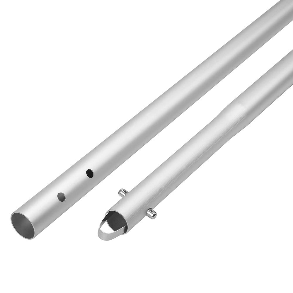 ANVIL 6 ft. x 1-3/8 in. Aluminum Swaged Button Handle-57544 - The Home ...