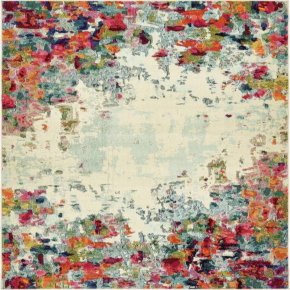 Unique Loom Chromatic Joyous Multi 5' 0 x 8' 0 Area Rug-3139857 - The ...