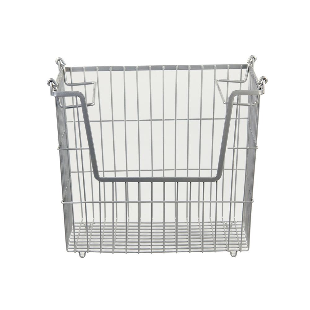 GSC Technologies 19 in. x 14 in. x 10 in. Jumbo Storage Stacking Basket ...