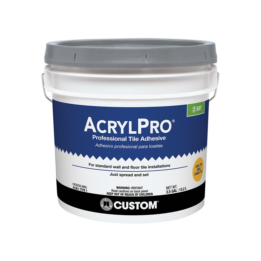 Custom Building Products Acrylpro 1 Gal Ceramic Tile