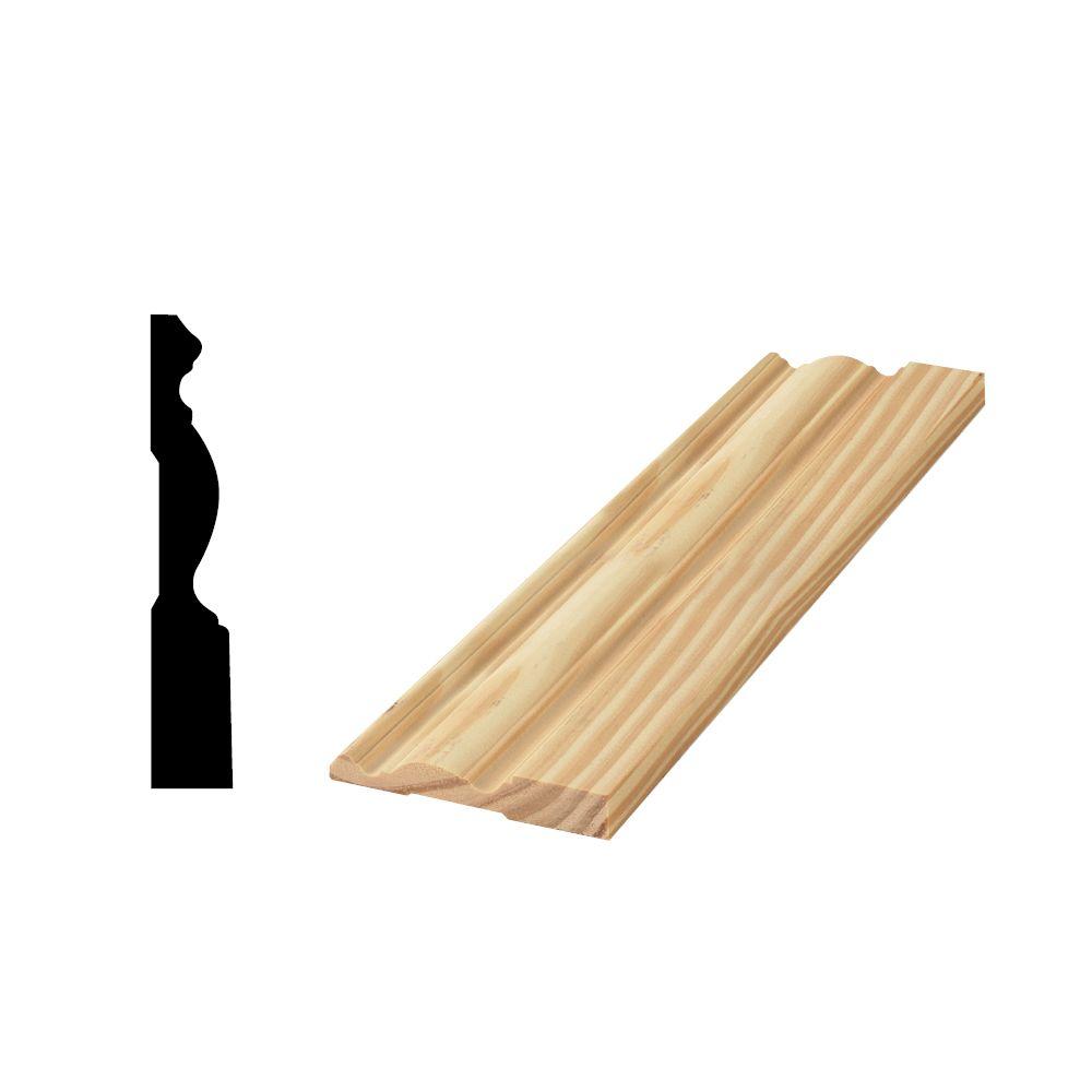 Woodgrain Millwork WM B322 9 16 In X 3 1 4 In Solid Pine Base Woodgrain Millwork WM B322 9 16 In X 3 1 4 In Solid Pine Base