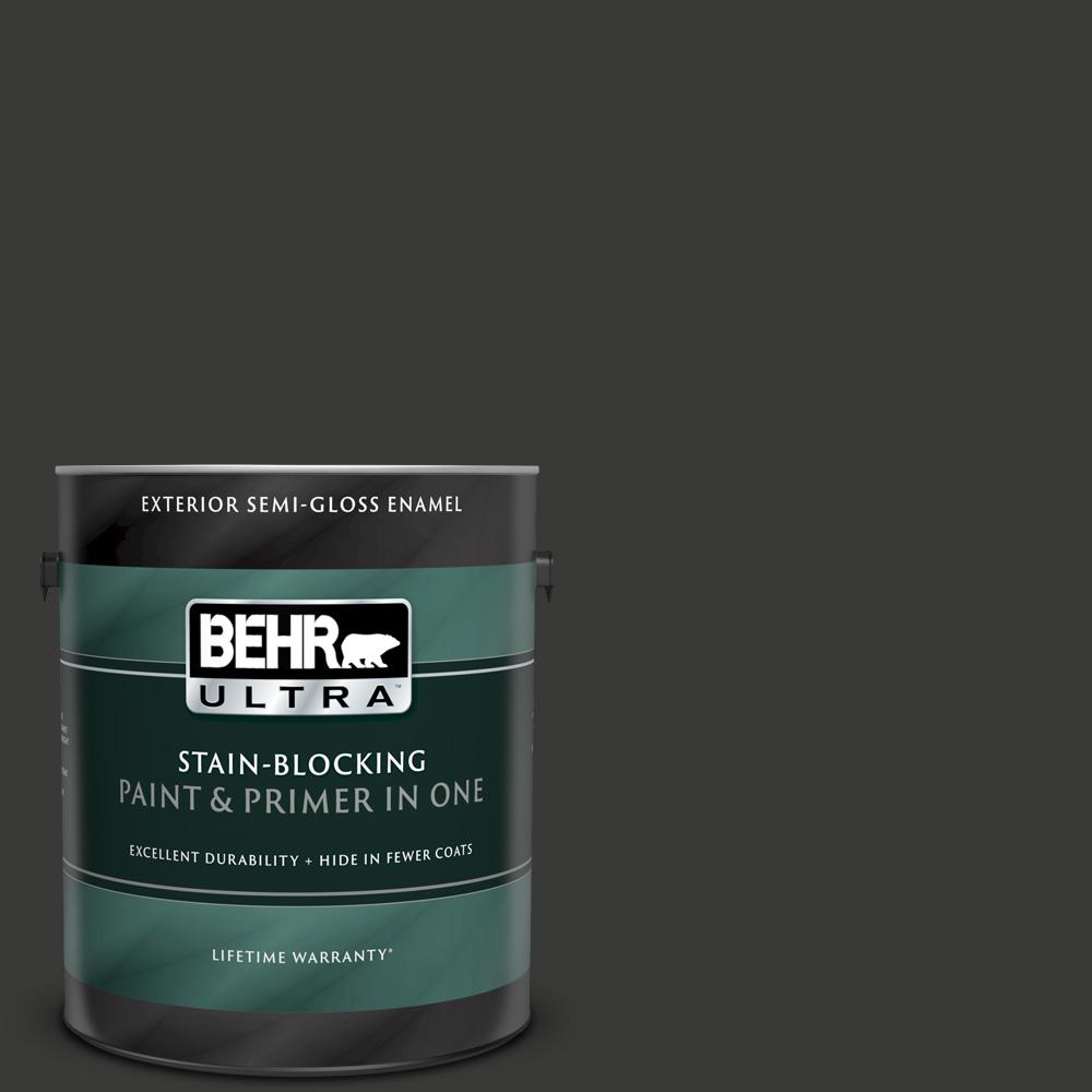 BEHR ULTRA 1 gal. Home Decorators Collection #HDC-MD-04 Totally Black ...