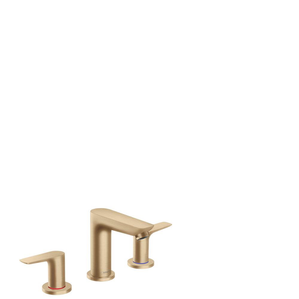 Hansgrohe Talis E Single Hole Single-Handle Bathroom Faucet in Brushed ...