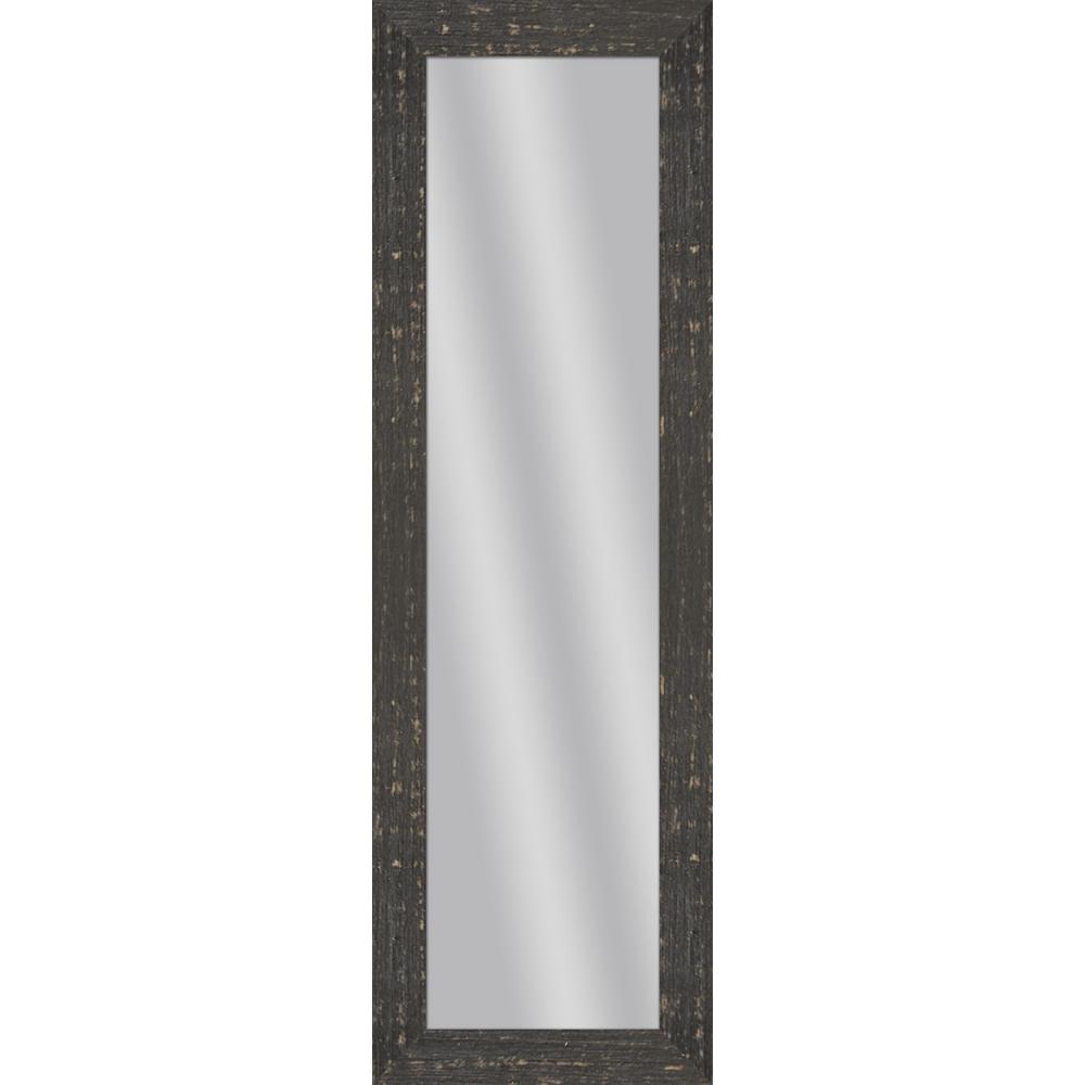 PTM Images Large Rectangle Black Art Deco Mirror (51.875 in. H x 15.875 ...