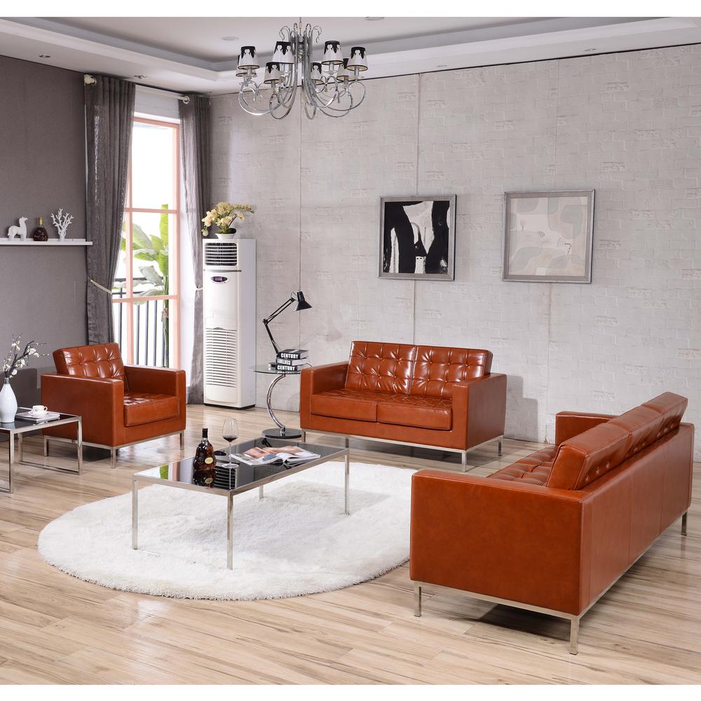 Cognac - Living Room Furniture - Furniture - The Home Depot