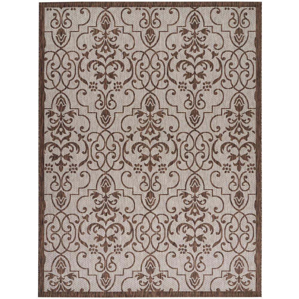 Nourison Country Side Natural 8 ft. x 11 ft. Indoor/Outdoor Area Rug ...