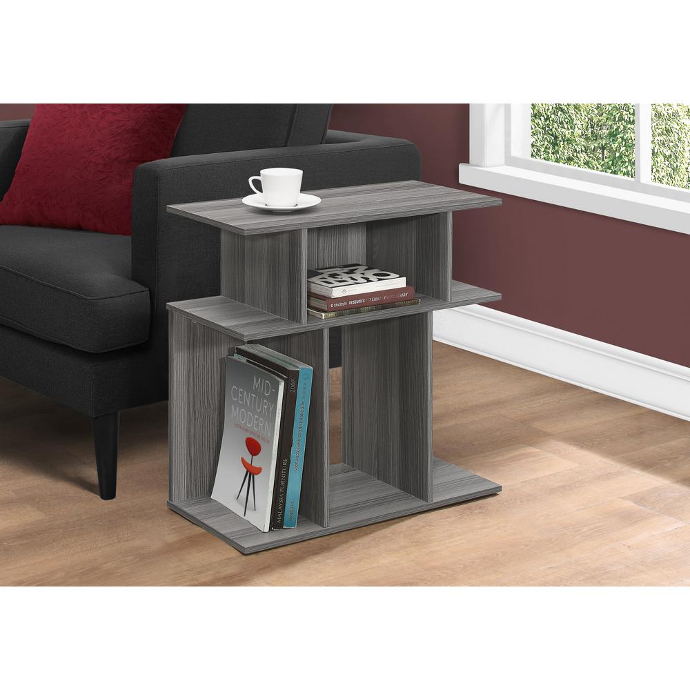 Unbranded Grey End Table-HD2481 - The Home Depot