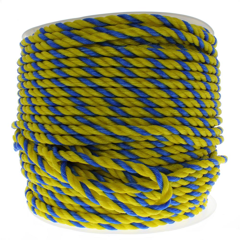 Ideal 1/2 in. x 600 ft. Pro-Pull Polypropylene Rope-31-850 - The Home Depot