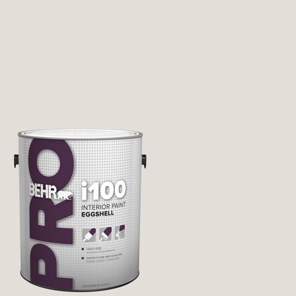BEHR PRO 1 gal. #BWC-21 Poetic Light Eggshell Interior Paint-PR13001 ...