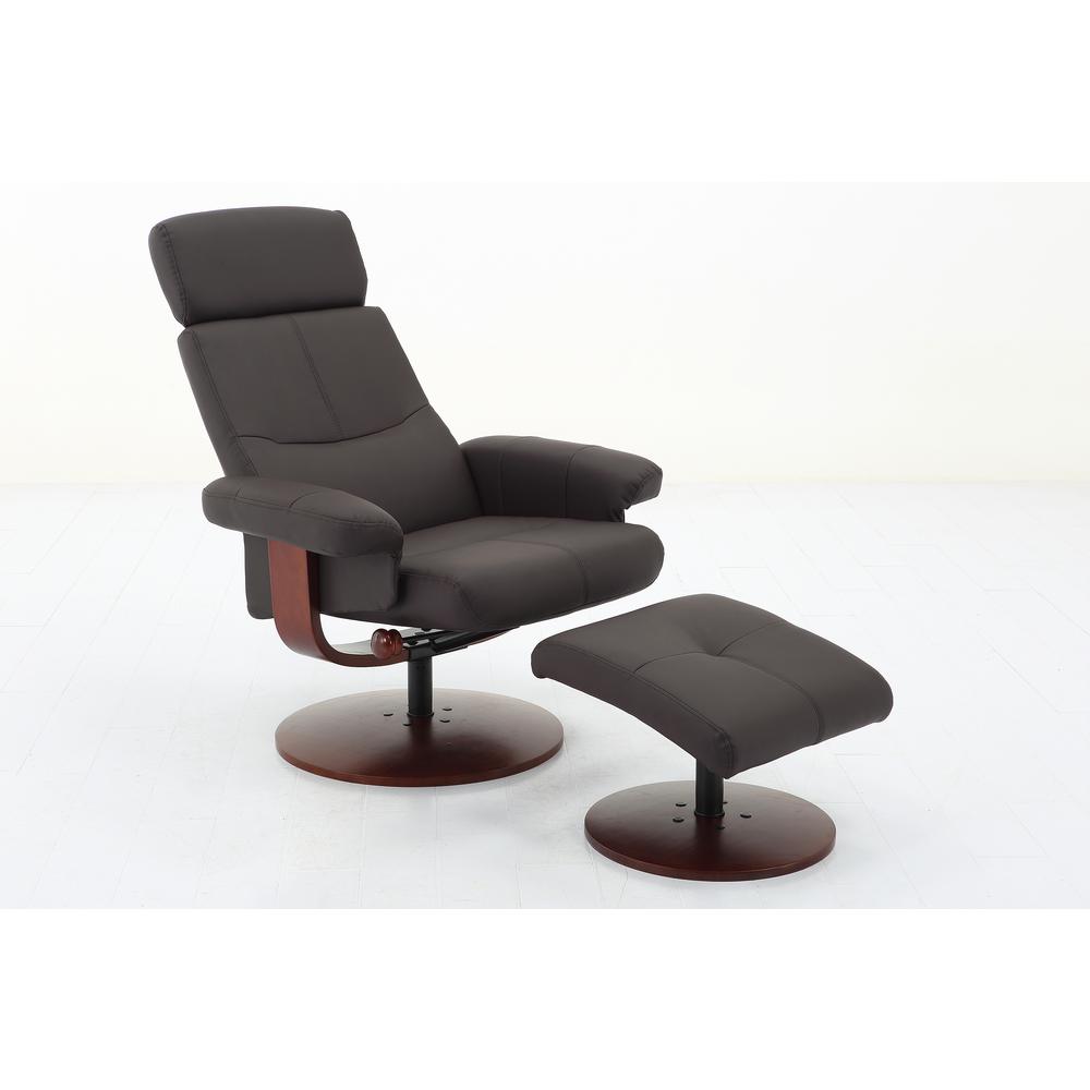 Mac Motion Chairs Comfort Chair Collection Roma Brown Polyurethane ...