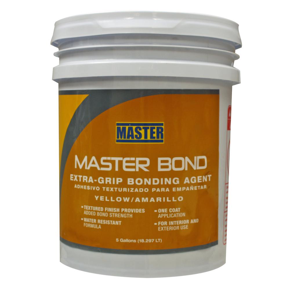 Master 5 Gal. Masterbond Extra Grip Yellow Bonding-F115 - The Home Depot