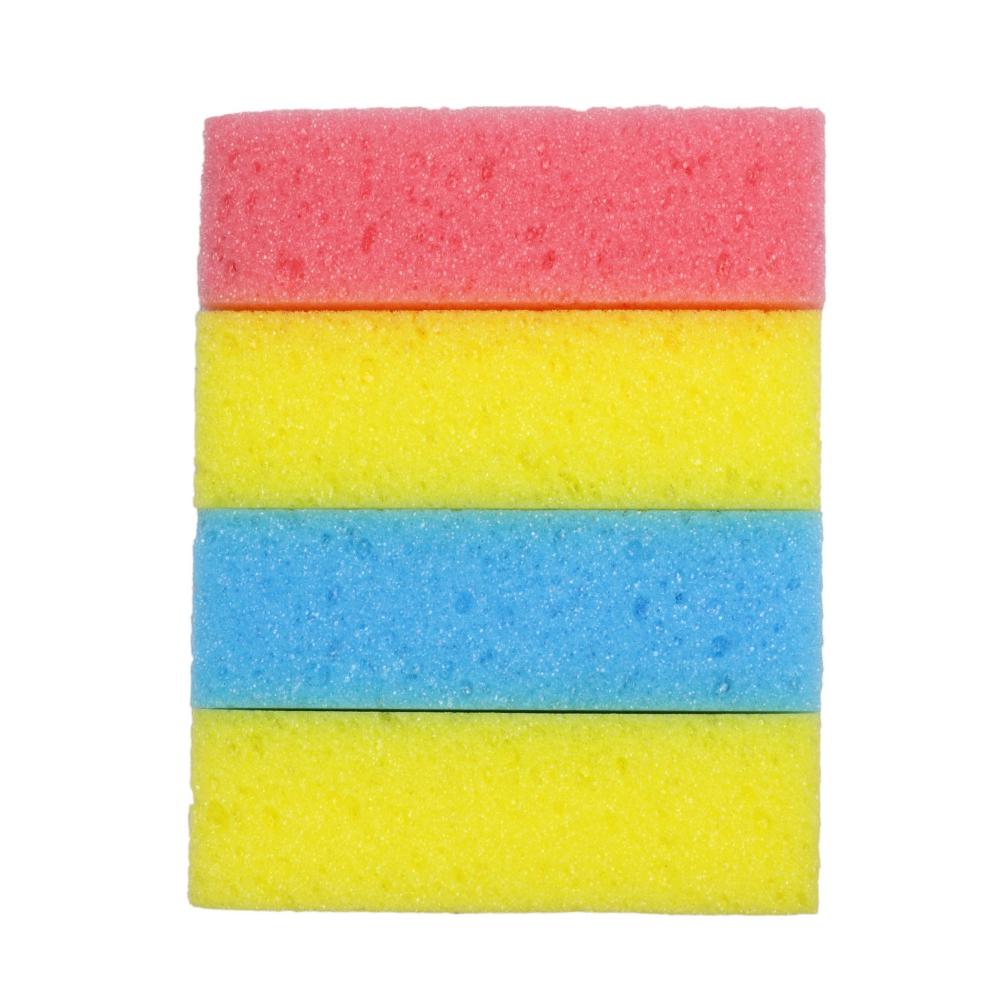 casa LIMPIA Rectangular Color Sponge (4-Pack)-239-00062 - The Home Depot