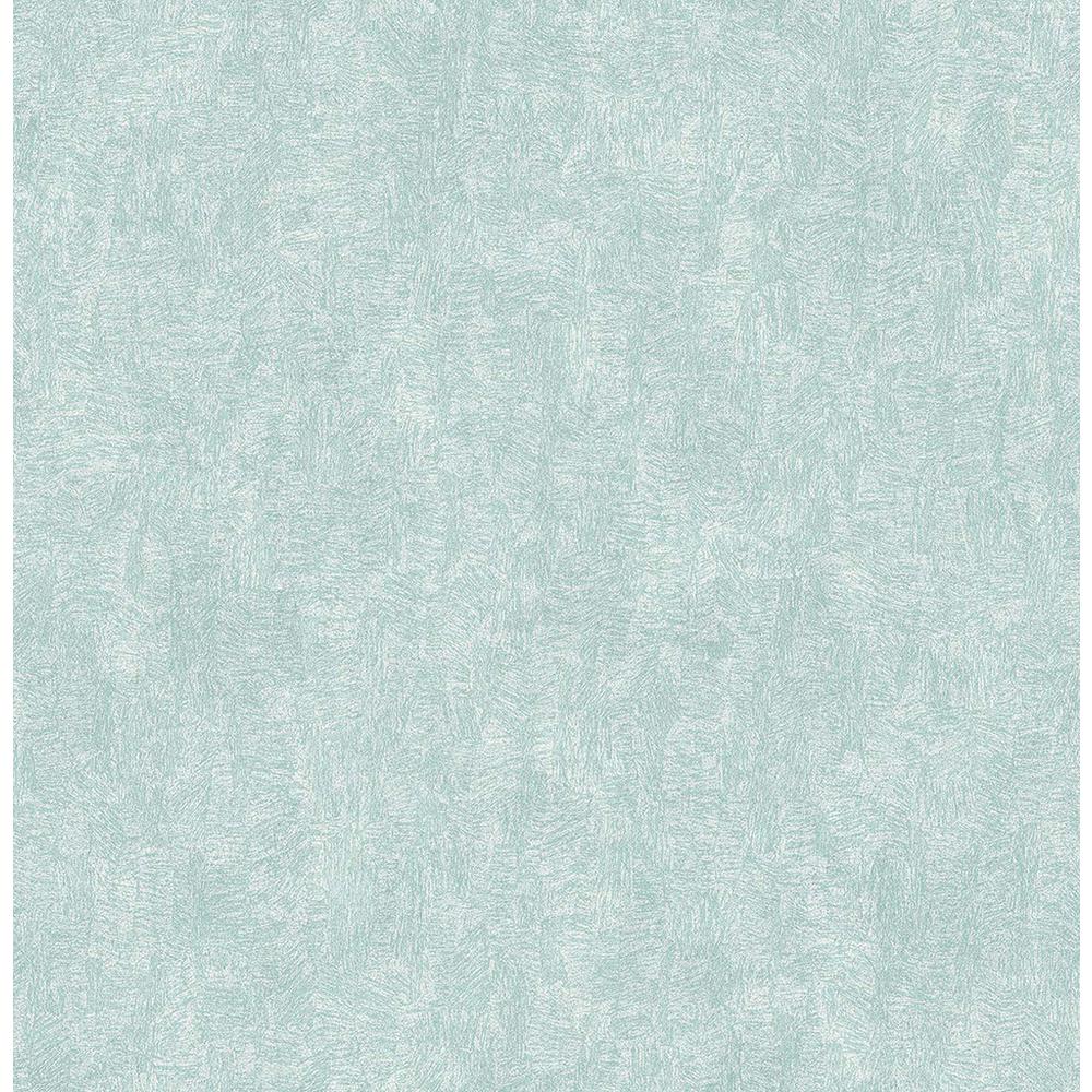 Brewster Ludisia Teal Brushstroke Texture Teal Wallpaper Sample-2766 ...