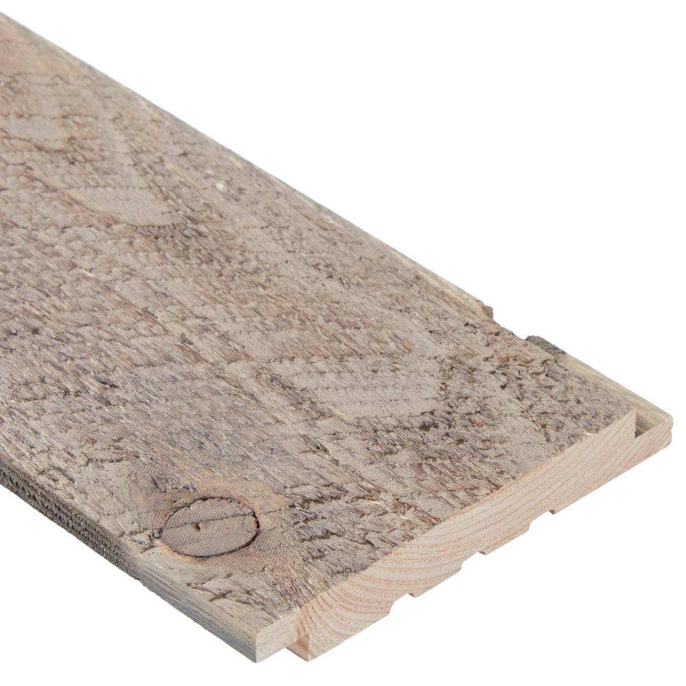 Ghost Wood 6 in. x 96 in. Wood Silver City Shiplap Siding-HDGW20106SC08 ...