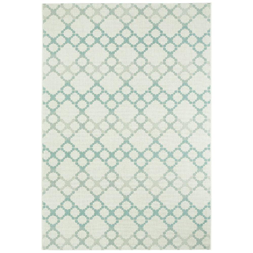 Capel Kevin O'Brien Elsinore Santorini Blue 5 ft. x 8 ft. Area Rug ...