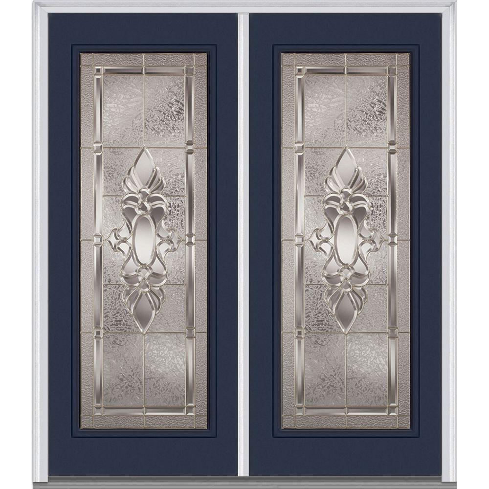 MMI Door 72 in. x 80 in. Heirlooms Right-Hand Inswing Full Lite ...