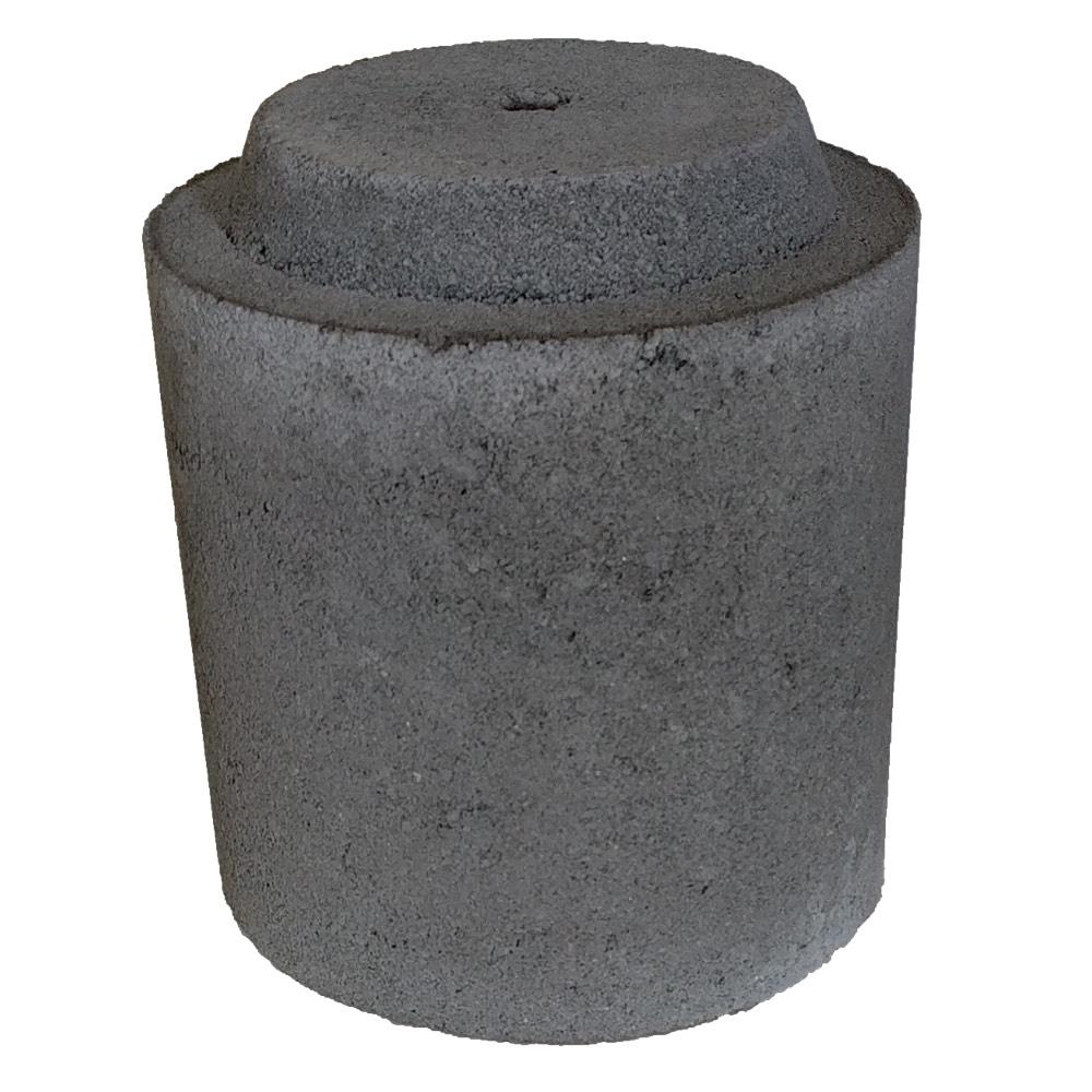 Redi Base 8 in. x 24 in. Disposable Plastic Footing for In-Ground ...