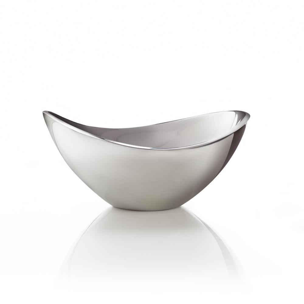 Nambe Grande Butterfly 16 in. Alloy Bowl-568 - The Home Depot