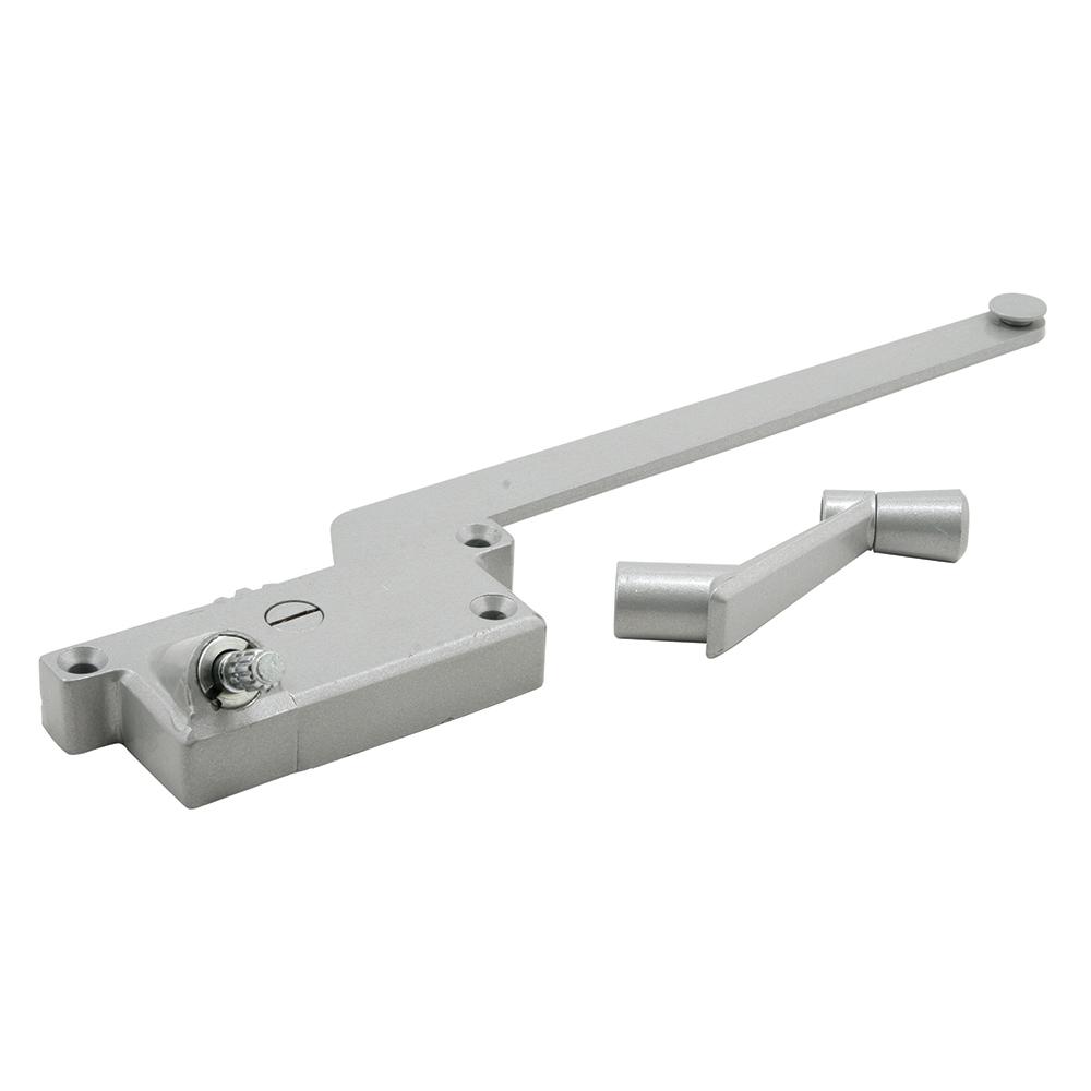 Prime-Line 9 in. Surface Mount Right-Hand Aluminum Wood Casement Window ...