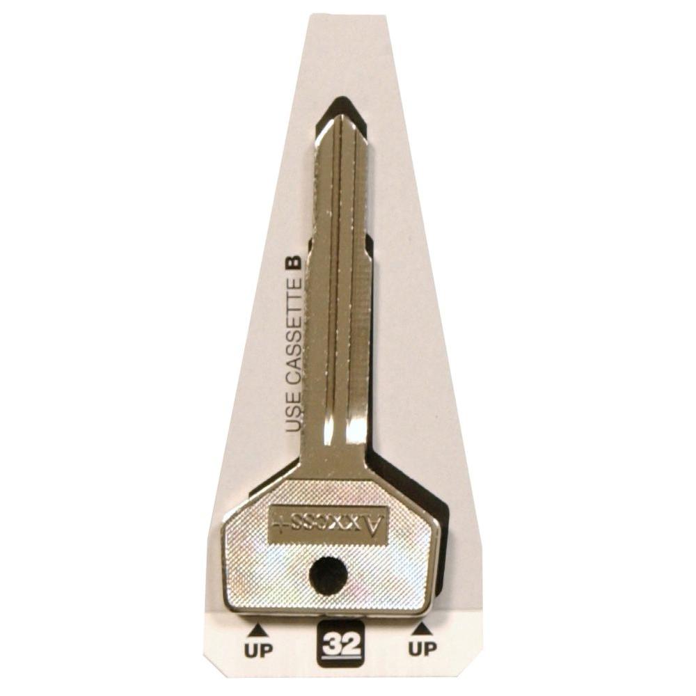 Hillman #32 Key Blank-440320 - The Home Depot