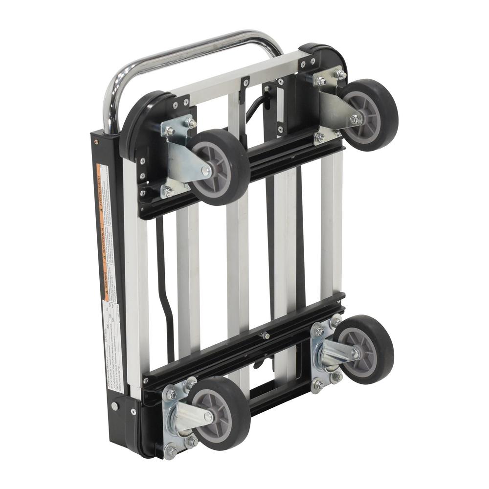 Vestil 28 in. x 16 in. x 9 in. Fold-Up Aluminum Platform Truck-FAPT ...