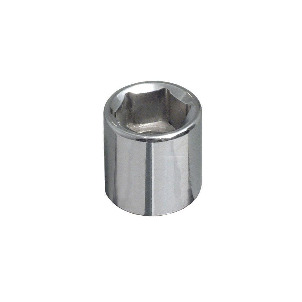 Klein Tools 3/8 in. Drive 9/16 in. Standard 6-Point Socket-65703 - The ...