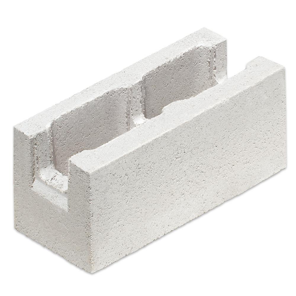 Tileco 6 in. x 8 in. x 16 in. Concrete Bond Beam Block-068K - The Home ...