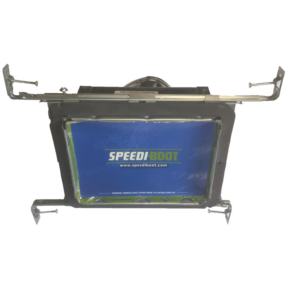 SPEEDI-BOOT 6 in. W x 8 in. L to 6 in. Dia Ceiling Box Boot-SBH-686 ...
