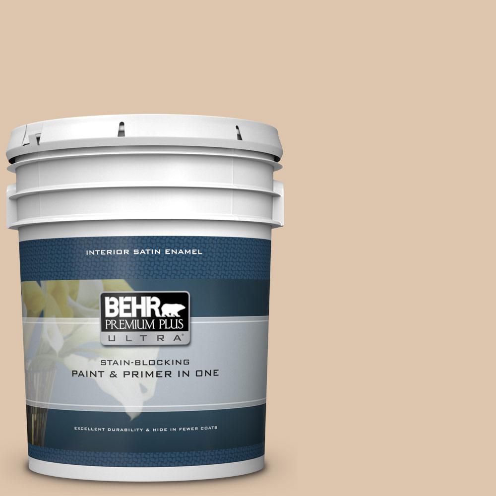 BEHR Premium Plus Ultra 5 gal. #PPU4-08 Plateau Satin Enamel Interior ... BEHR Premium Plus Ultra 5 gal. #PPU4-08 Plateau Satin Enamel Interior ...