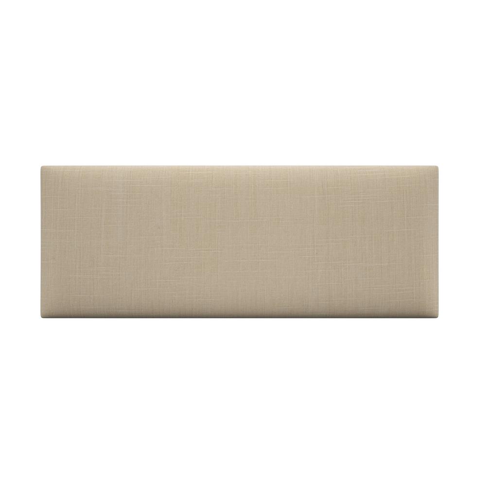 VANT Micro Suede Neutral Sand Queen-Full Upholstered Headboards/Accent ...