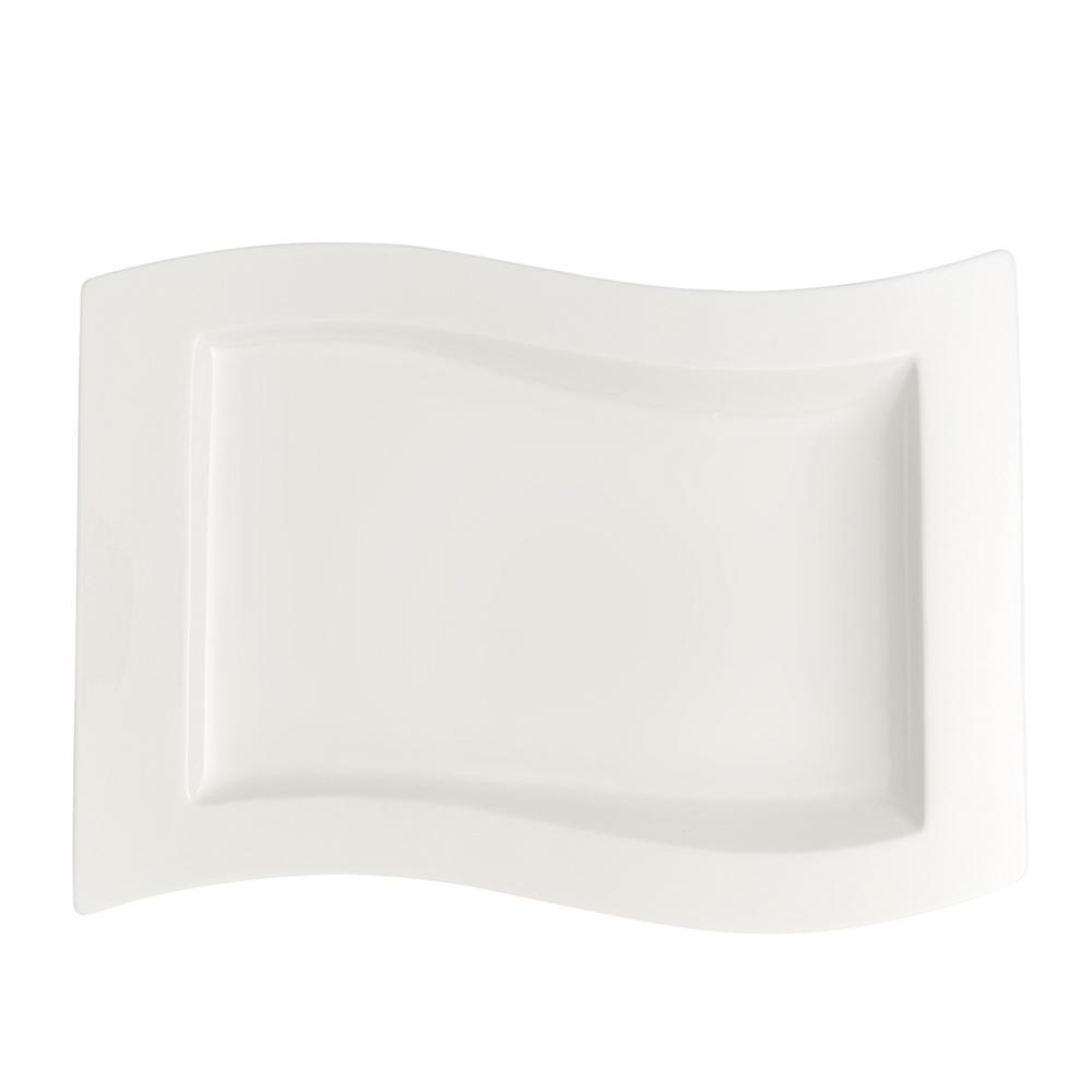 Villeroy & Boch New Wave White Porcelain Gourmet Plate-1025252699 - The ...