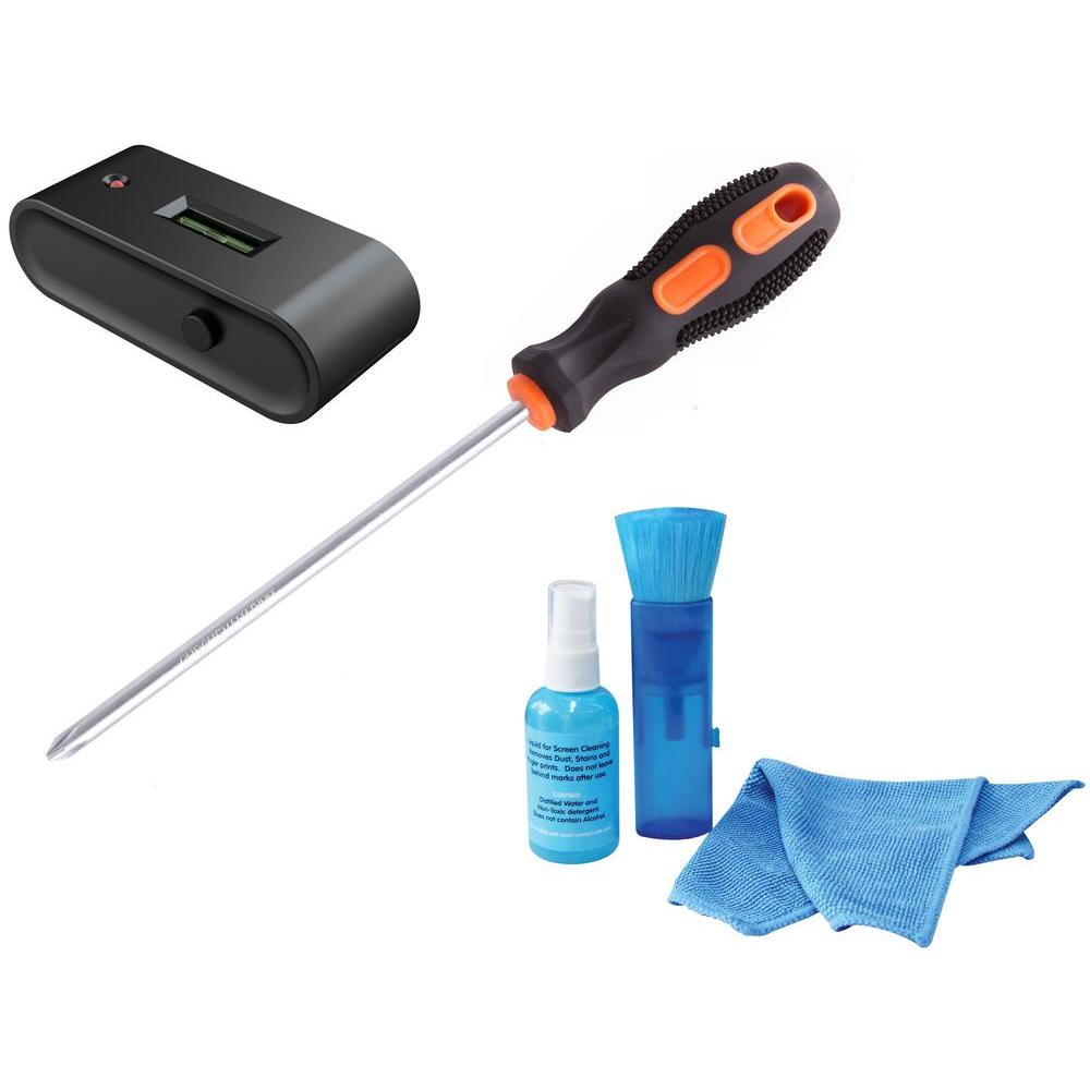 proHT TV Mount Installation Tool Kit with Compact Level/Stud Finder ...