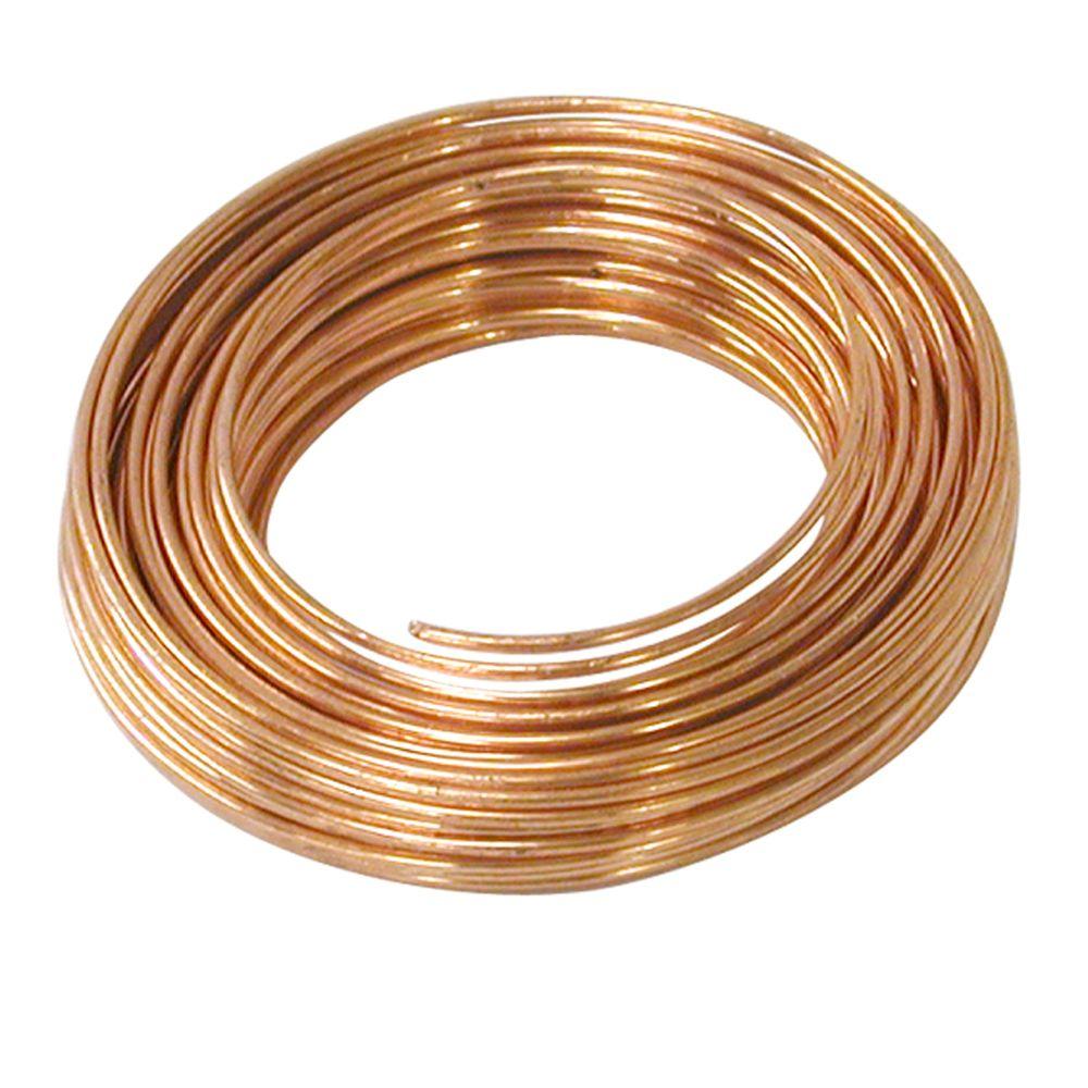 OOK 25 Ft 18 Gauge Copper Hobby Wire 50161 The Home Depot OOK 25 Ft 18 Gauge Copper Hobby Wire 50161 The Home Depot
