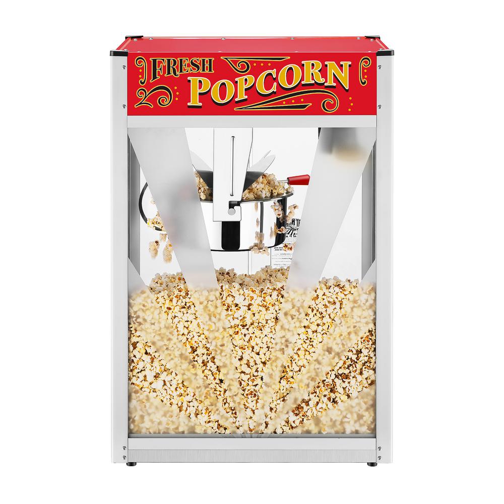 Great Northern Commercial Midway Marvel 16 oz. Silver Popcorn Machine ...