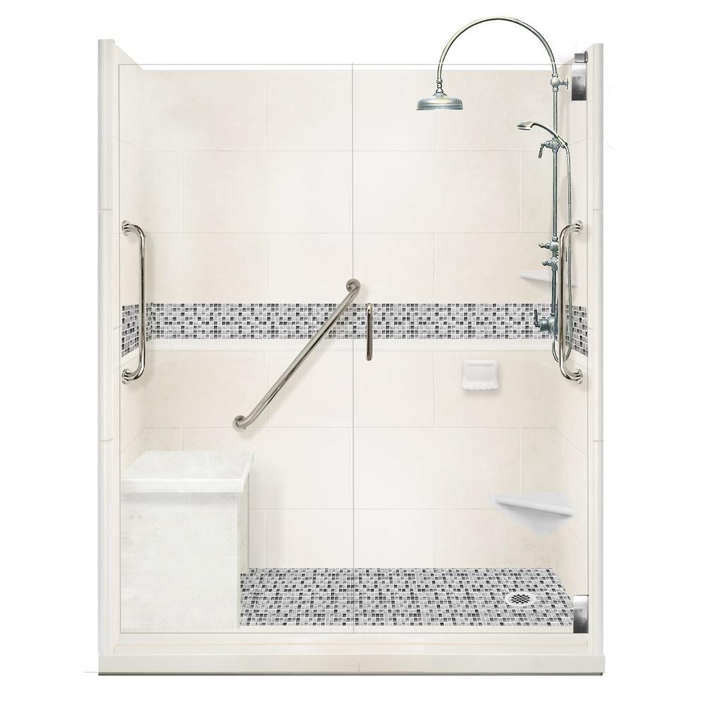 American Bath Factory Del Mar Freedom Luxe Hinged 32 In X 60 In X 80 American Bath Factory Del Mar Freedom Luxe Hinged 32 In X 60 In X 80