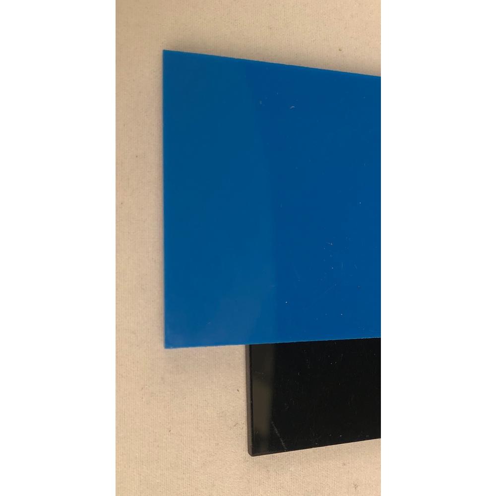 Falken Design 48 in. x 96 in. x 0.125 in. Thick Acrylic Light Blue ...