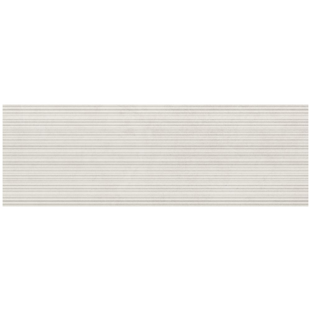 Daltile Rhetoric Aristotle White 8 in. x 24 in. Glazed Ceramic Wall ...