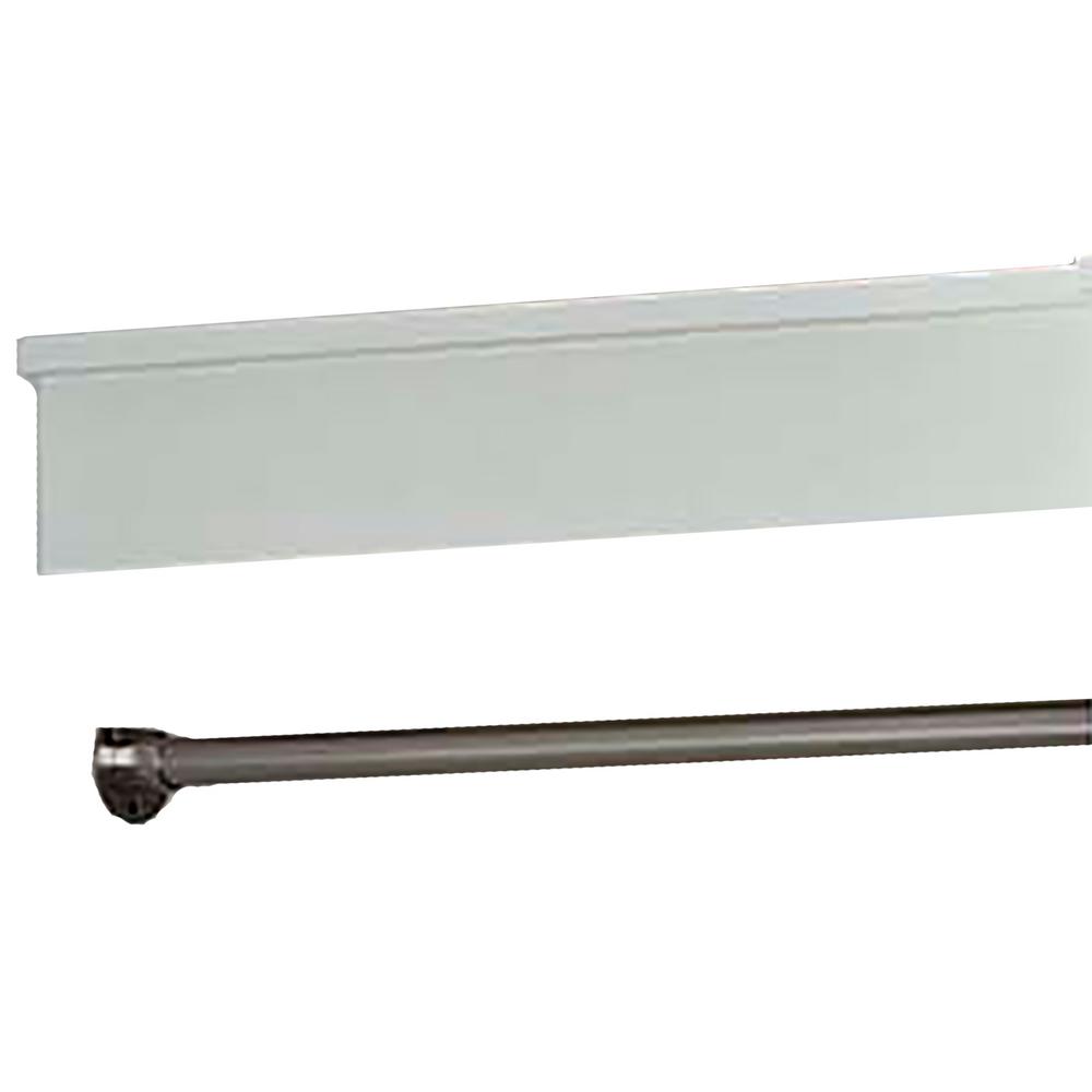 UPC 802254112047 - 36 in. Parisian White Wood Bridges with Brushed ...