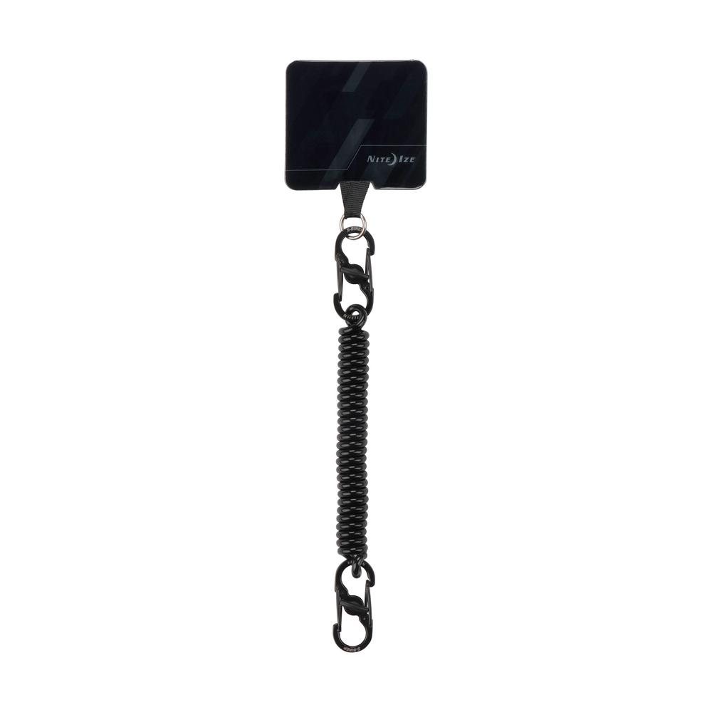 Nite Ize Hitch Phone Anchor and Tether Black Tether/Black MicroLock ...