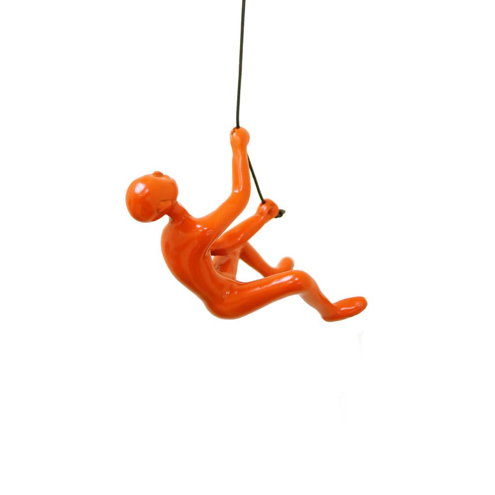 CLIMBING MAN WALL ART Climbing Man Orange Wall Art 676685026897 - The ...