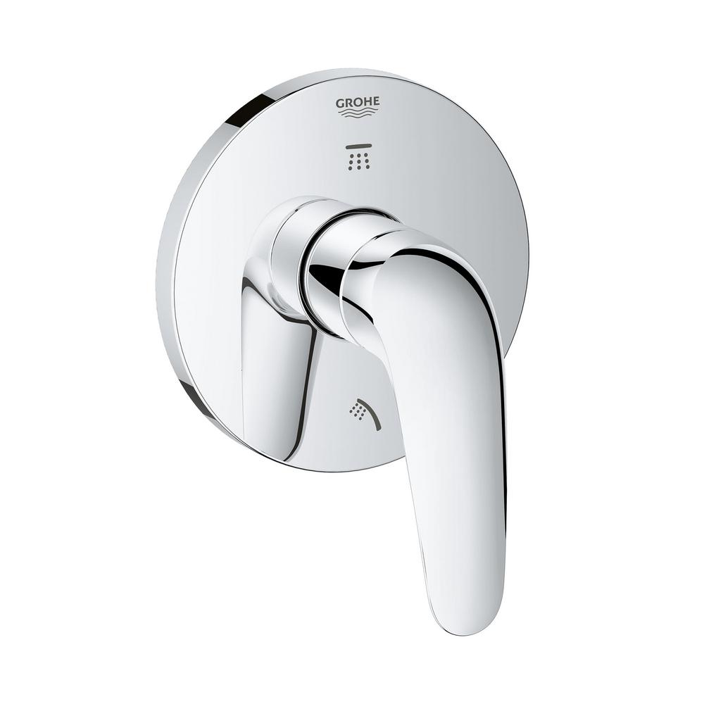 GROHE Concetto 1-Handle 2-Way Diverter Valve Only Trim Kit in StarLight ...