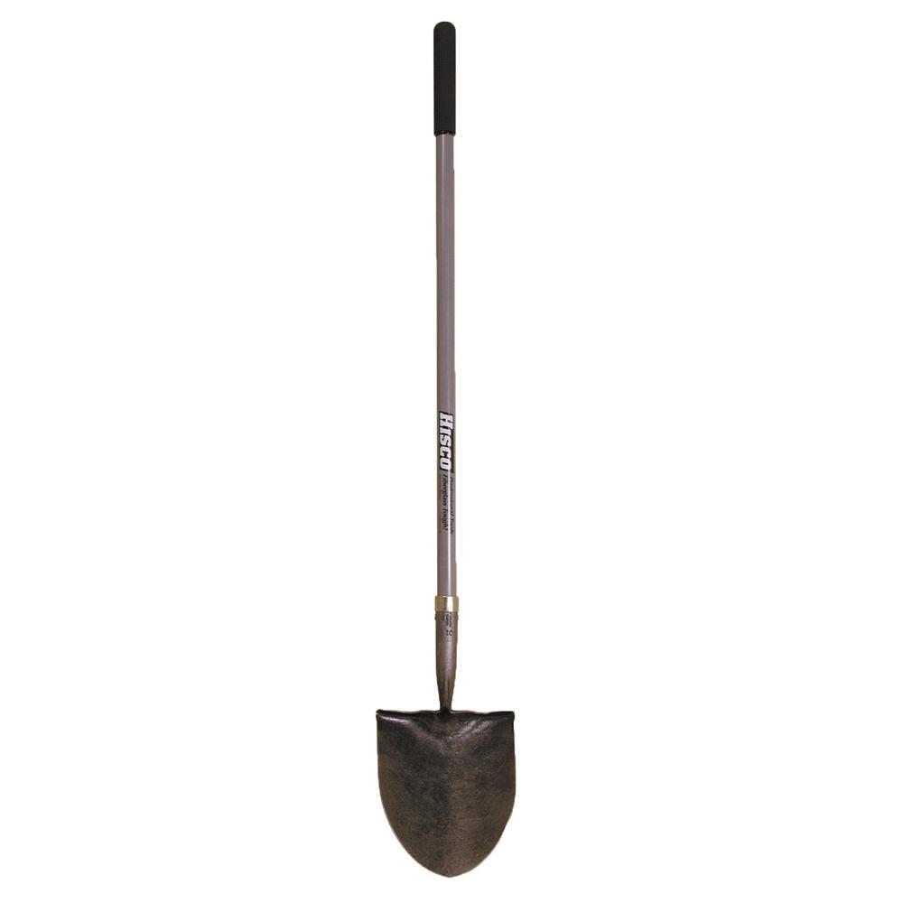 Hisco Heavy-Duty 47 in. Solid Fiberglass Double-Dip Handle Solid Shank ...