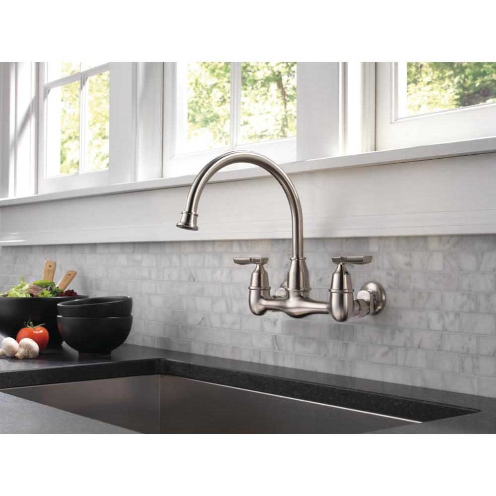 Wall Mounted Kitchen Faucets Delta | Besto Blog