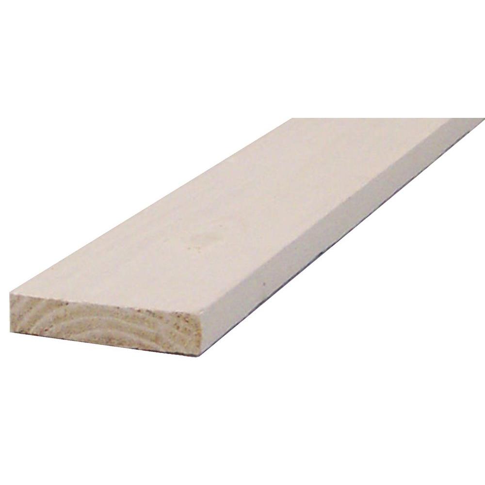 Trim Board Primed Finger-Joint (Common: 1 in. x 6 in. x 12 ft.; Actual ...