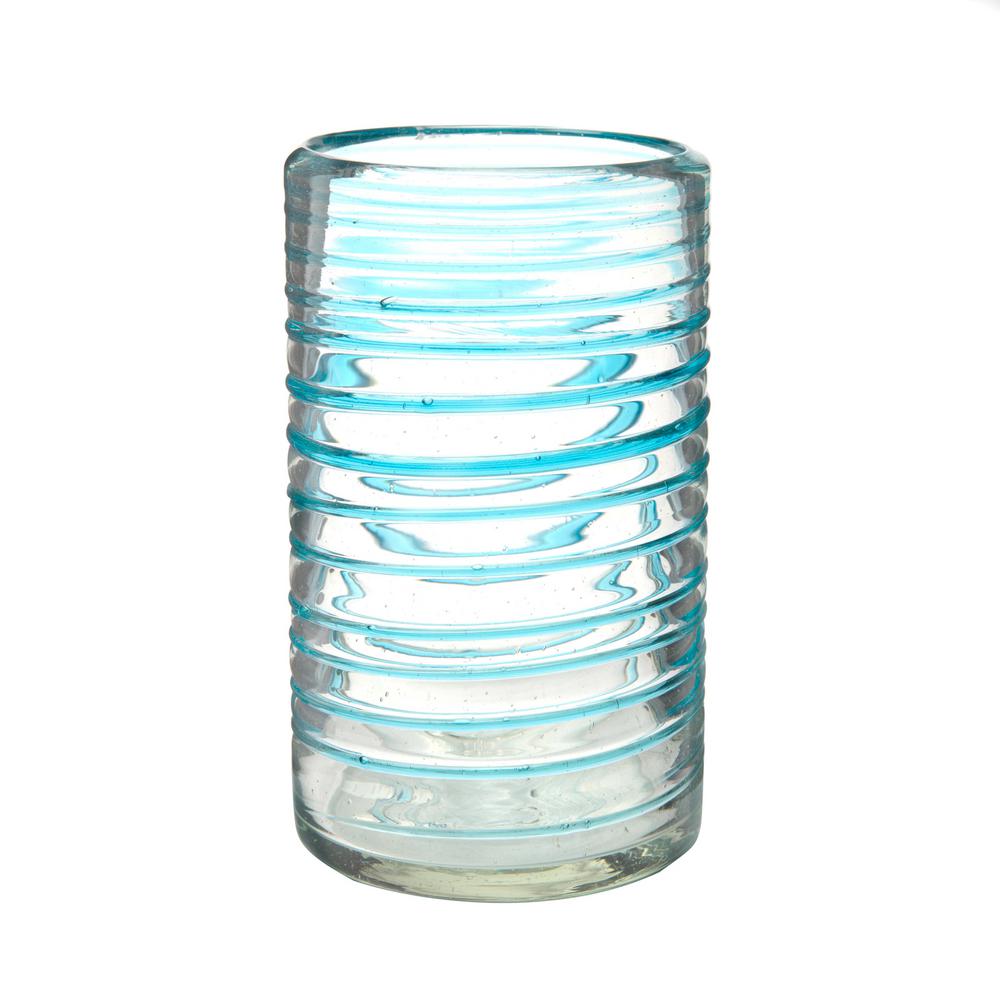 UPC 023377160658 - Meridia 6-Piece Clear-Aqua Glass Hiball Drinkware ...