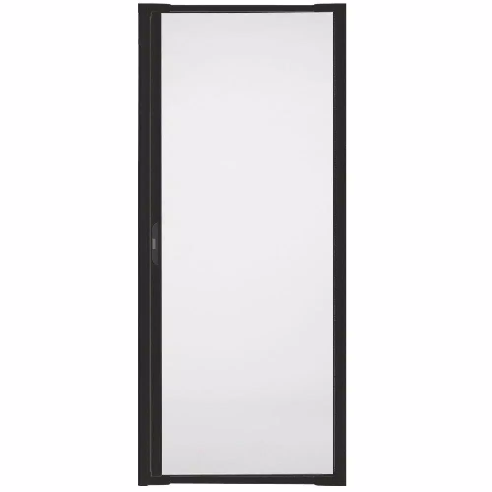 Andersen 36 in. W x 80 in. H LuminAire Black Universal Aluminum ...