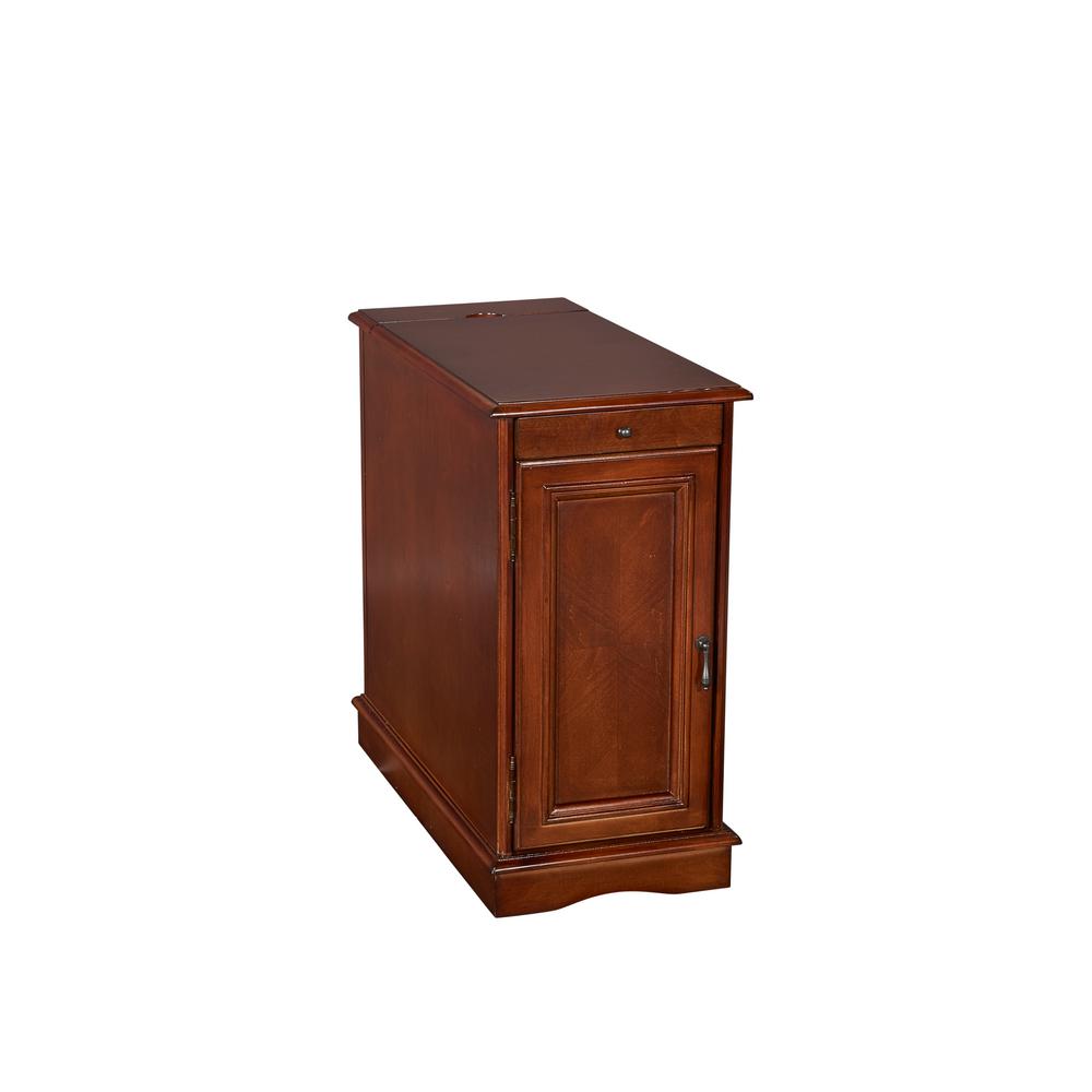 Powell Company Butler Hazelnut Accent Table 15A2017HA - The Home Depot